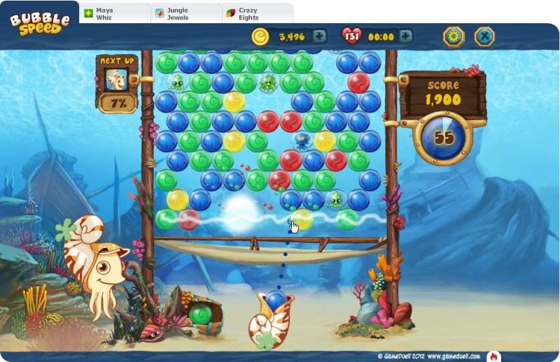 Speedy Bubbles Game | IUCN Water